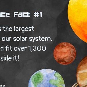 Space Fun Facts and Trivia for Kids Printable | Homeschool Learning ...