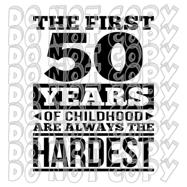 Fifty First Birthday - Etsy