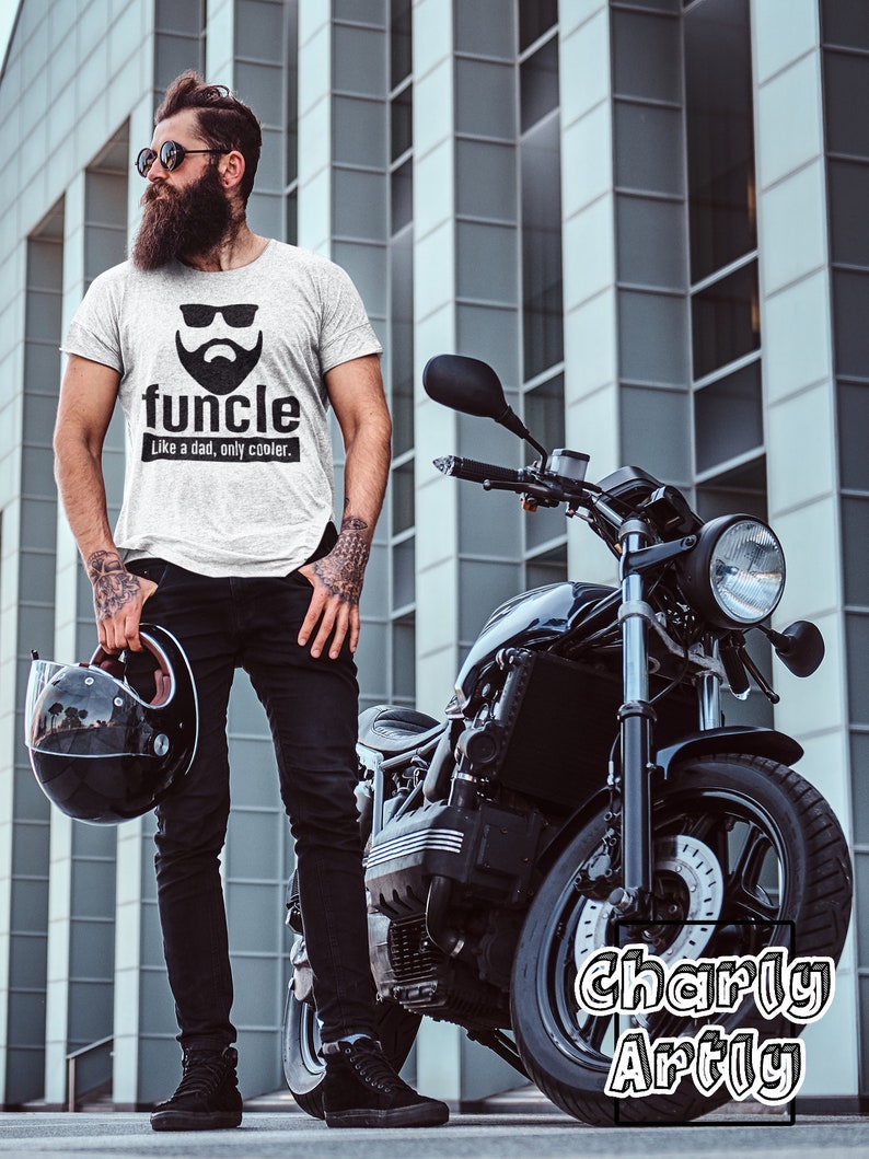 Funcle Like a Dad, Only Cooler SVG, Uncle Design, Cool Uncle SVG ...