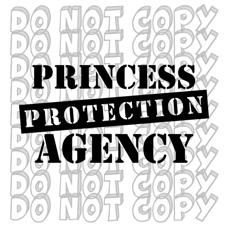 Princess Protection Svg - Etsy