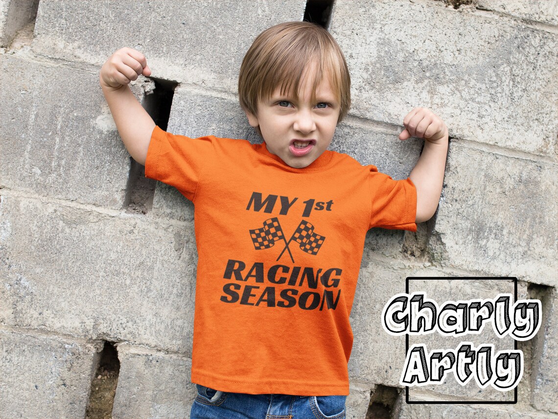 My First Racing Season, Racing SVG, Baby Girl Design, Baby Boy Design ...