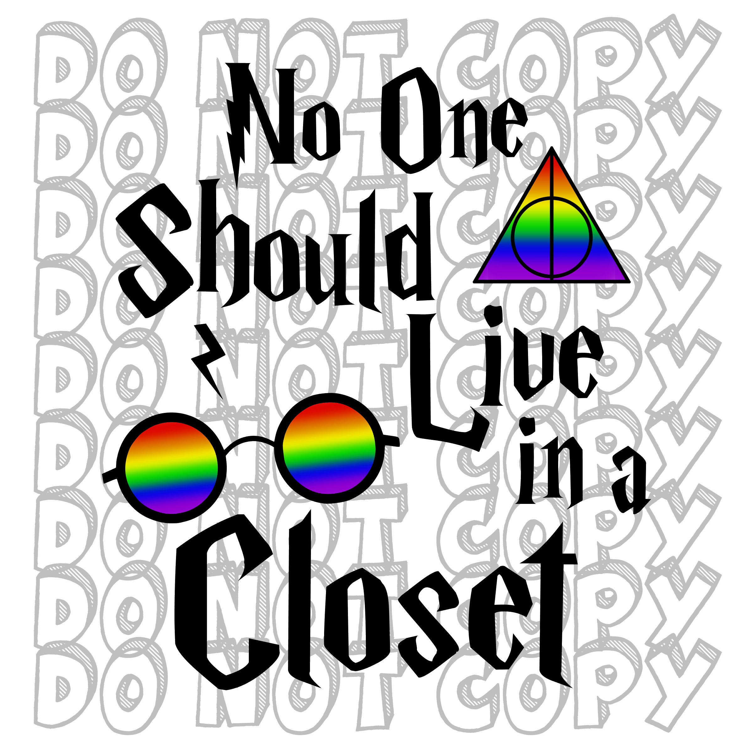 No One Should Live in a Closet, Pride PNG, Pride Design, Rainbow Pride ...