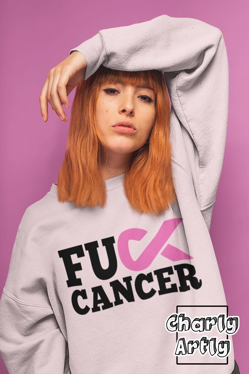 FU Cancer, F*ck Cancer SVG, Cancer Ribbon Design, Cancer Awareness ...