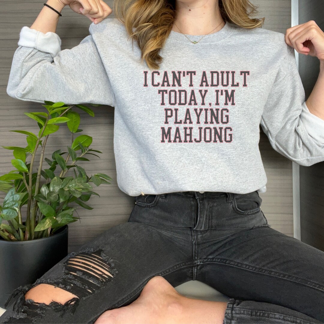 Mahjong Sweatshirt Mahjong Gifts Mahjong Bag Mahjong Tiles - Etsy