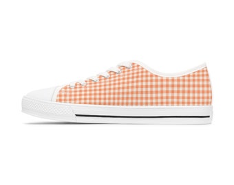 Gingham Canvas Shoes - Etsy