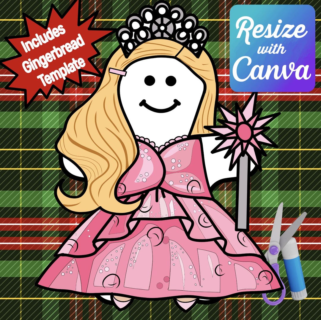 Disguise a Gingerbread- Good Witch Disguise- Resizable! - Etsy