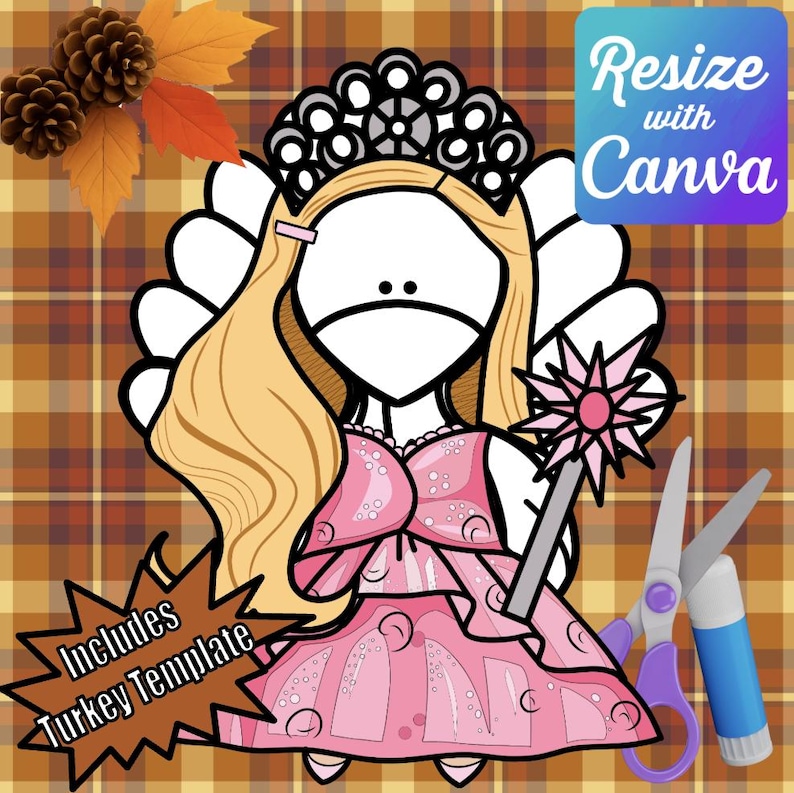 Disguise a Turkey-good Witch Disguise-resizable! - Etsy