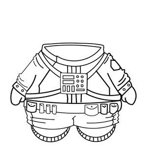 Disguise a Turkey-blank Astronaut Disguise - Etsy