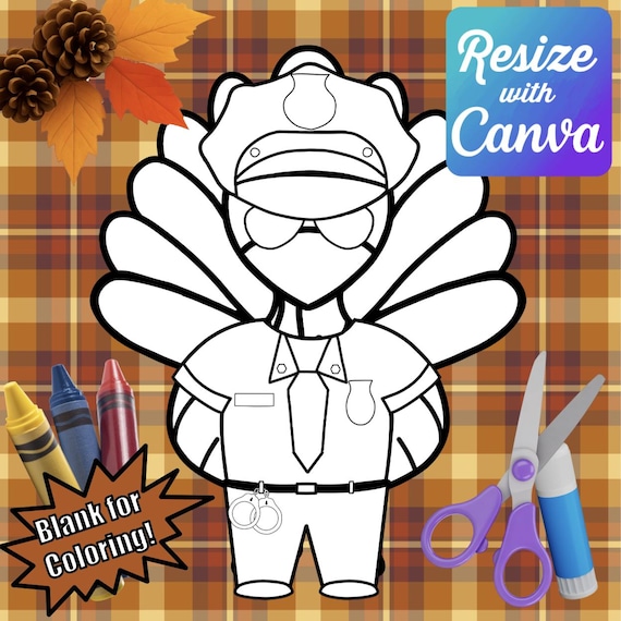 Plantilla De Disfraz De Pavo
