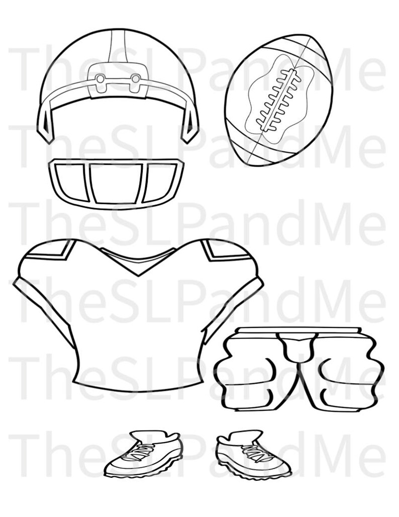Disguise a Turkey-football Player Blank Template Disguise-resizable ...