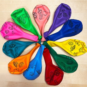 Articulation Balloons for Speech Therapy and Teaching Phonics - Etsy