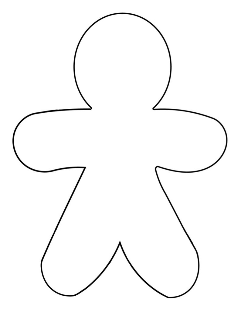Disguise a Gingerbread Man Template and Unicorn Disguise - Etsy