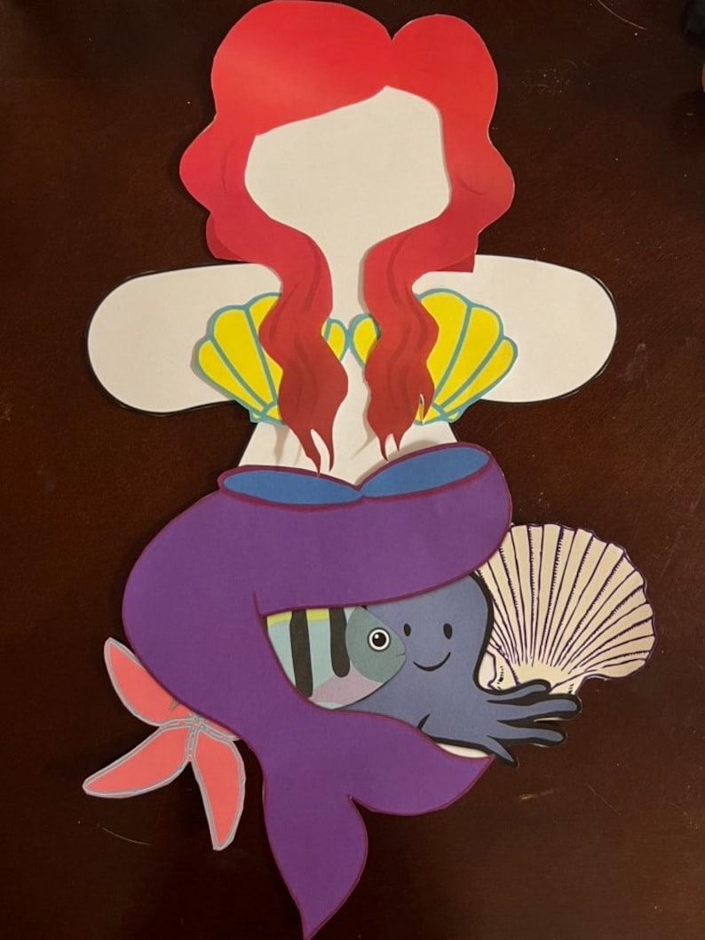 Disguise a Gingerbread Man Template and Mermaid Disguise - Etsy