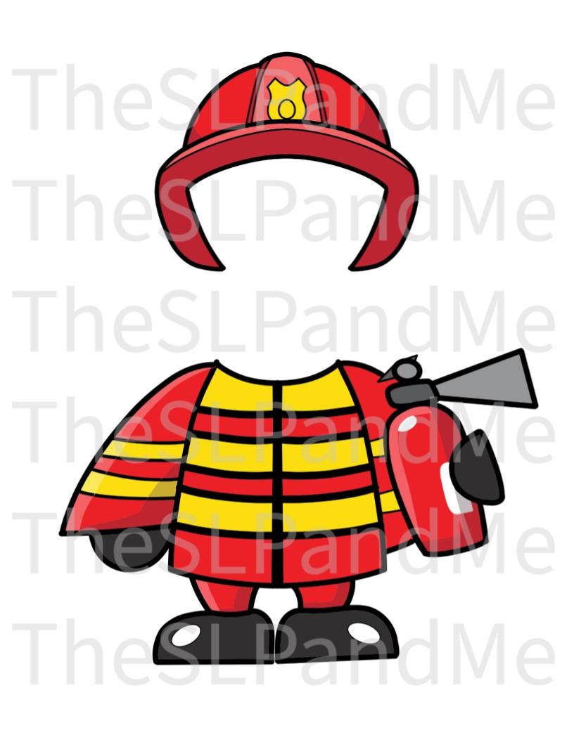 Disguise a Turkey-firefighter Disguise-resizable! - Etsy