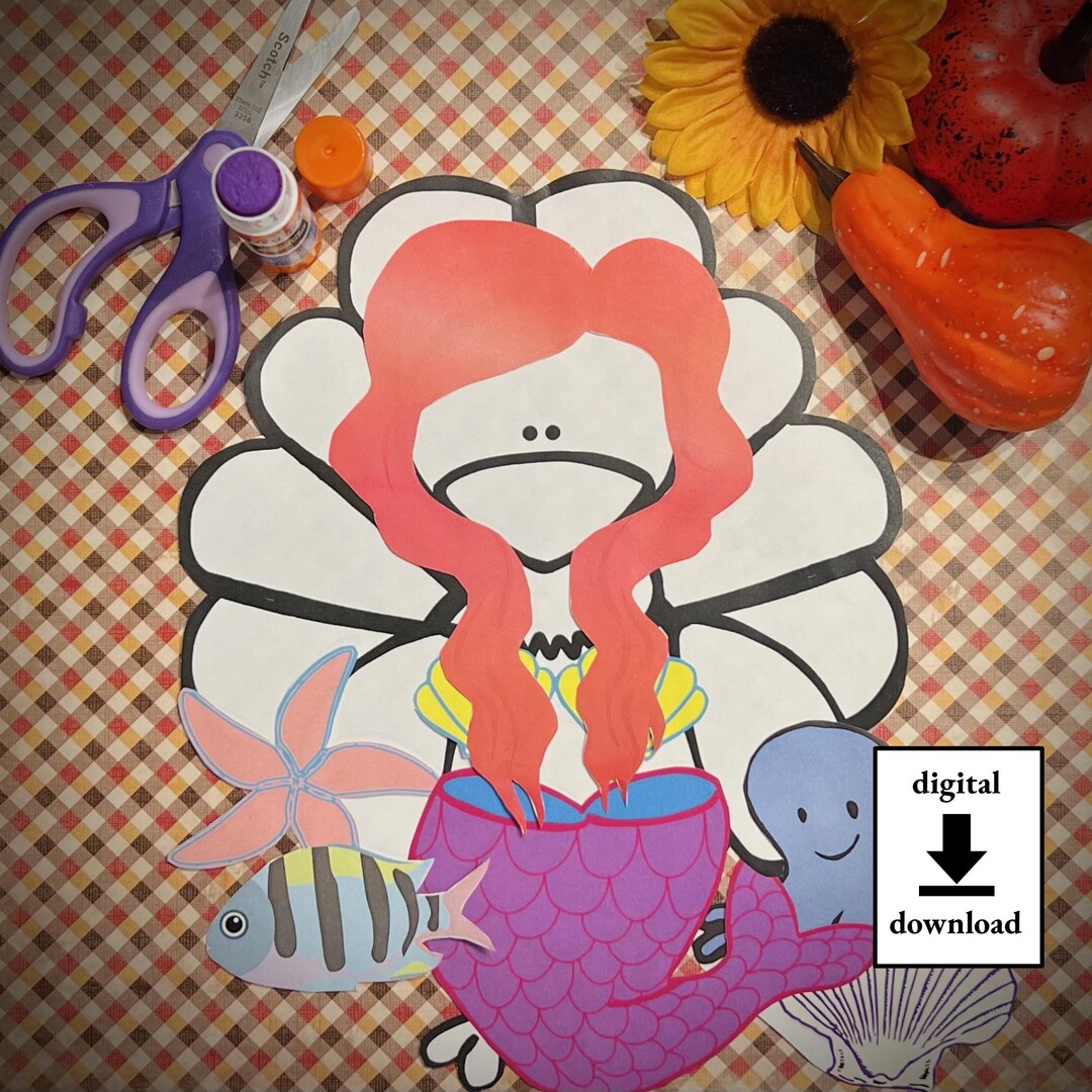 Disguise a Turkey- Mermaid Disguise - Etsy