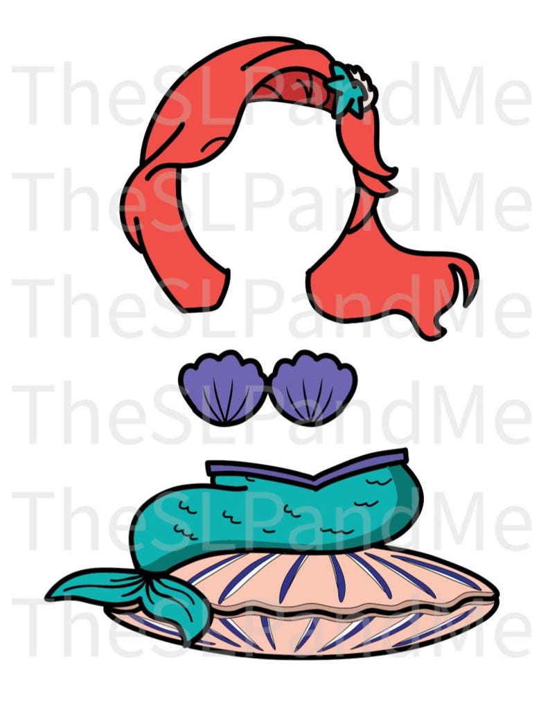 Disguise a Turkey- Mermaid Disguise-resizable! - Etsy
