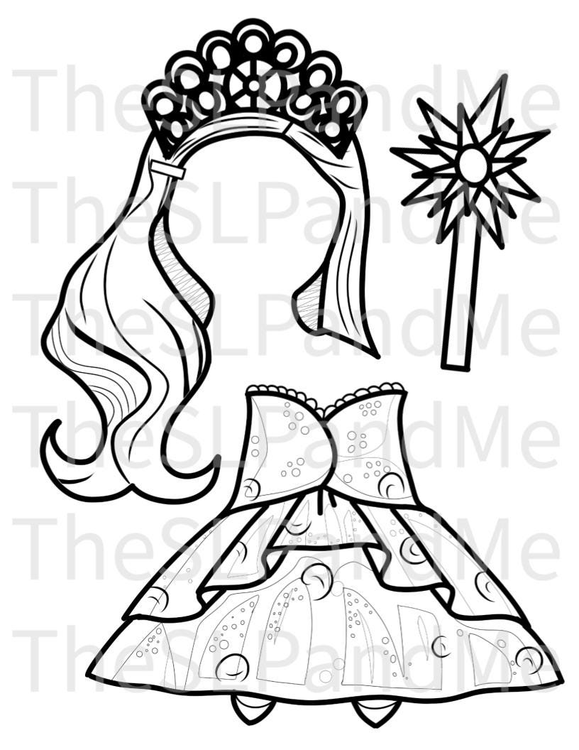 Disguise a Turkey-good Witch Blank Template Disguise-resizable! - Etsy