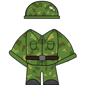 Disguise a Turkey- Army Disguise - Etsy