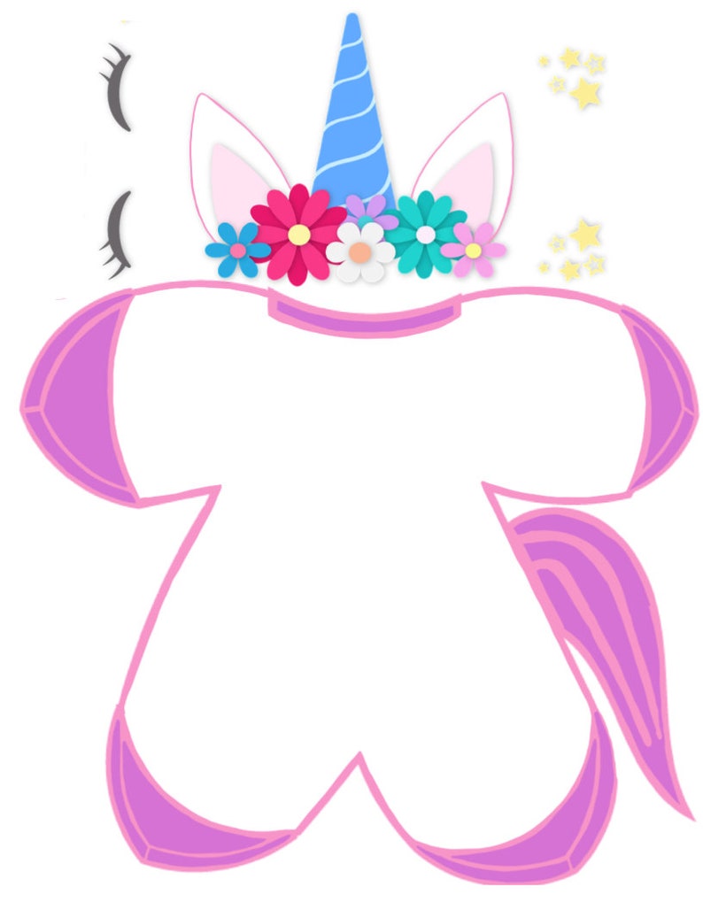 Disguise a Gingerbread Man Template and Unicorn Disguise - Etsy