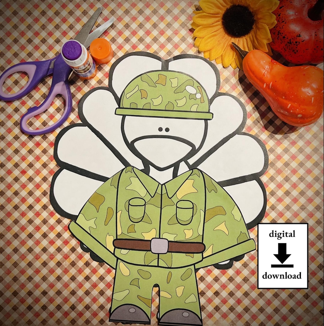 Disguise a Turkey- Army Disguise - Etsy