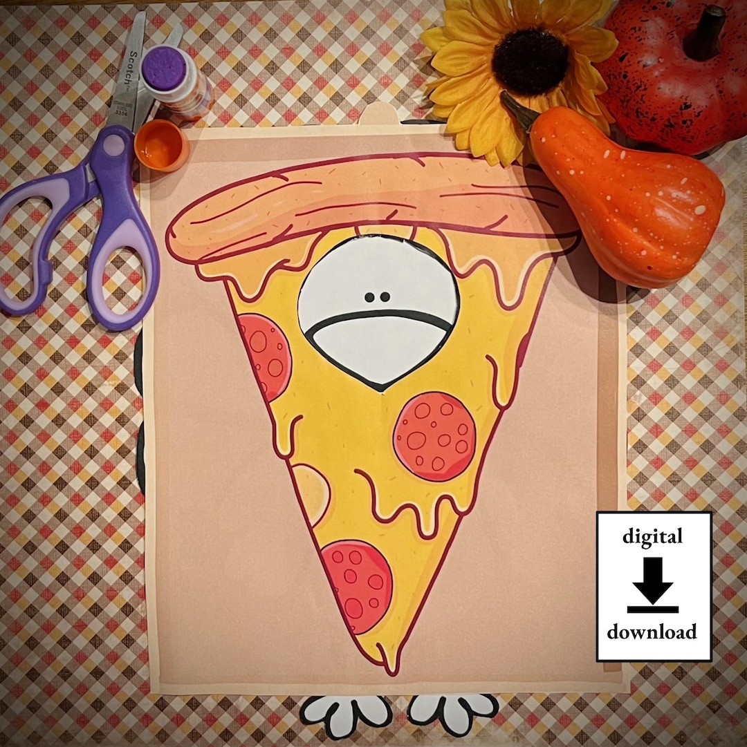 Disguise a Turkey- Pizza Disguise - Etsy