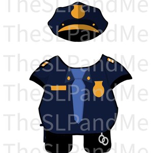 Disguise a Turkey- Police Officer Disguise - Etsy