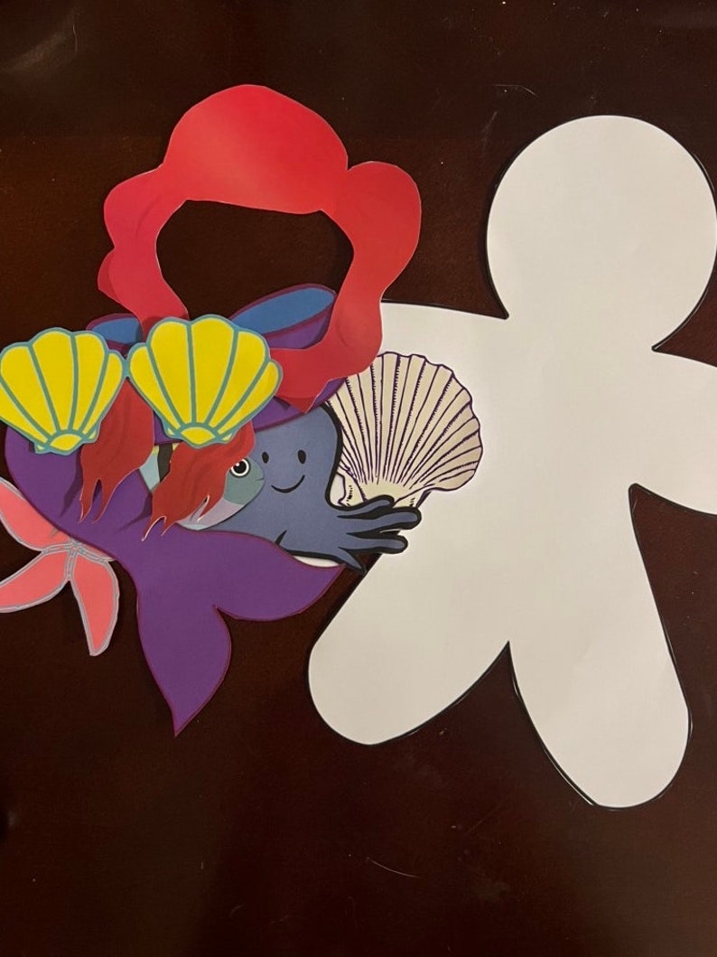 Disguise a Gingerbread Man Template and Mermaid Disguise - Etsy