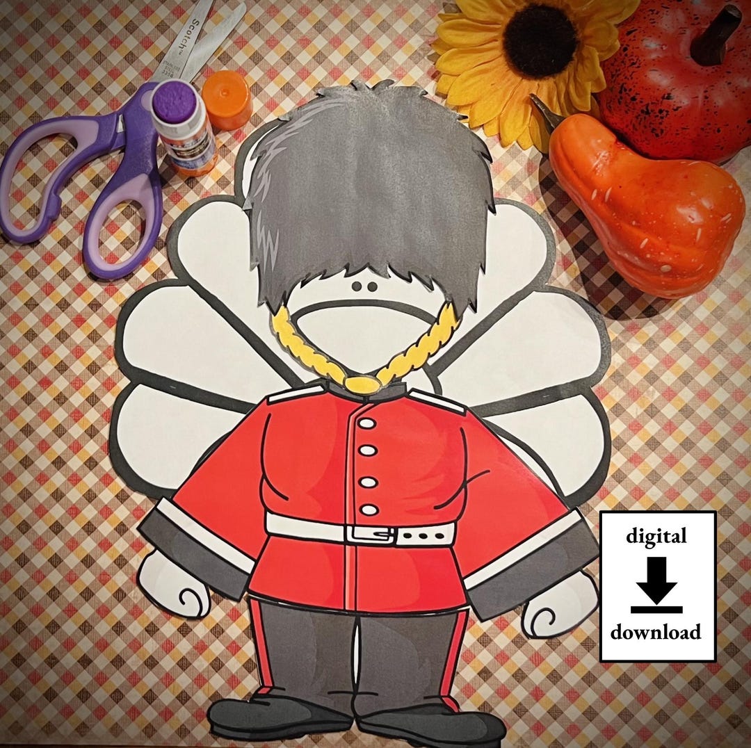 Disguise a Turkey-british Guard Disguise - Etsy