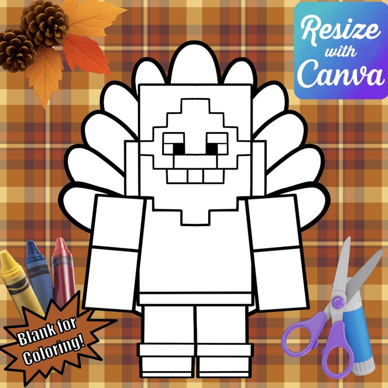 Mario Turkey Disguise Template - Etsy