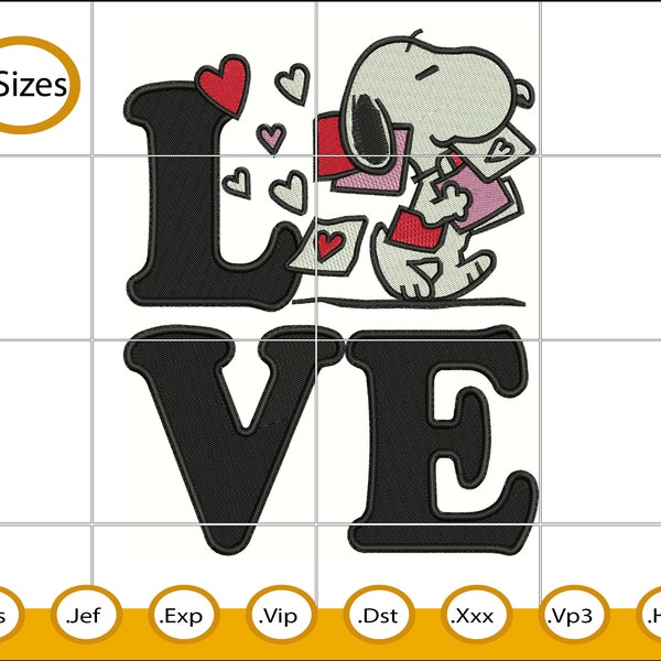 Snoopy Embroidery - Etsy