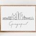 Bern Skyline Wall Art, Printable Bern City Poster, Minimalist Swiss ...