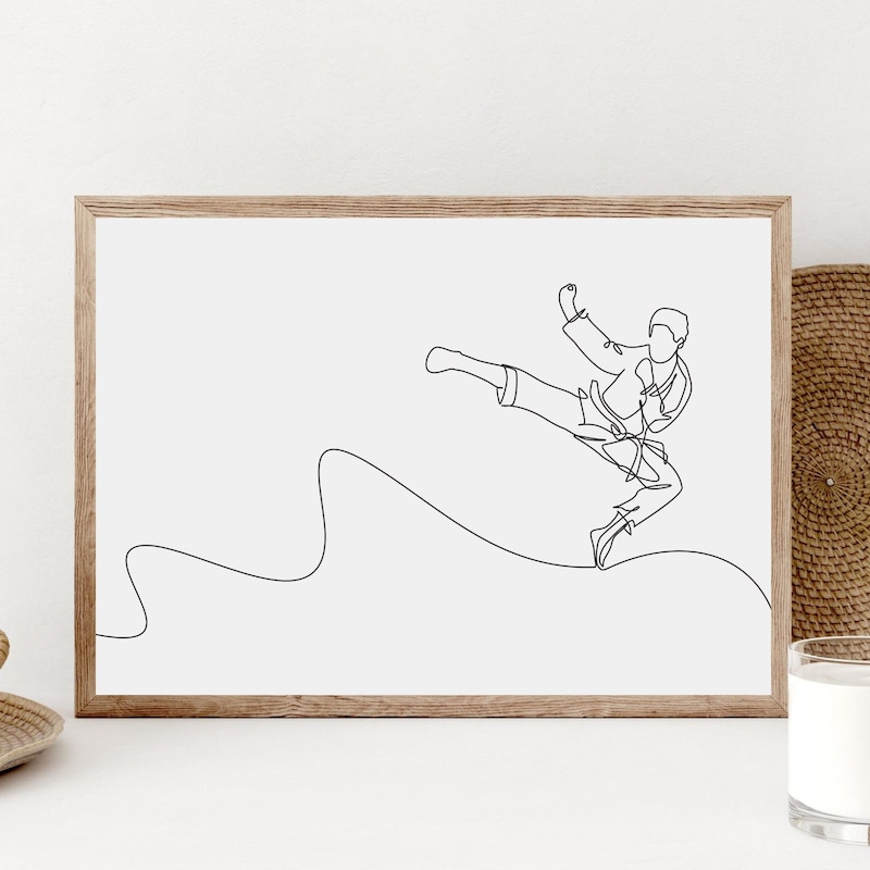 Karate Poster - Etsy