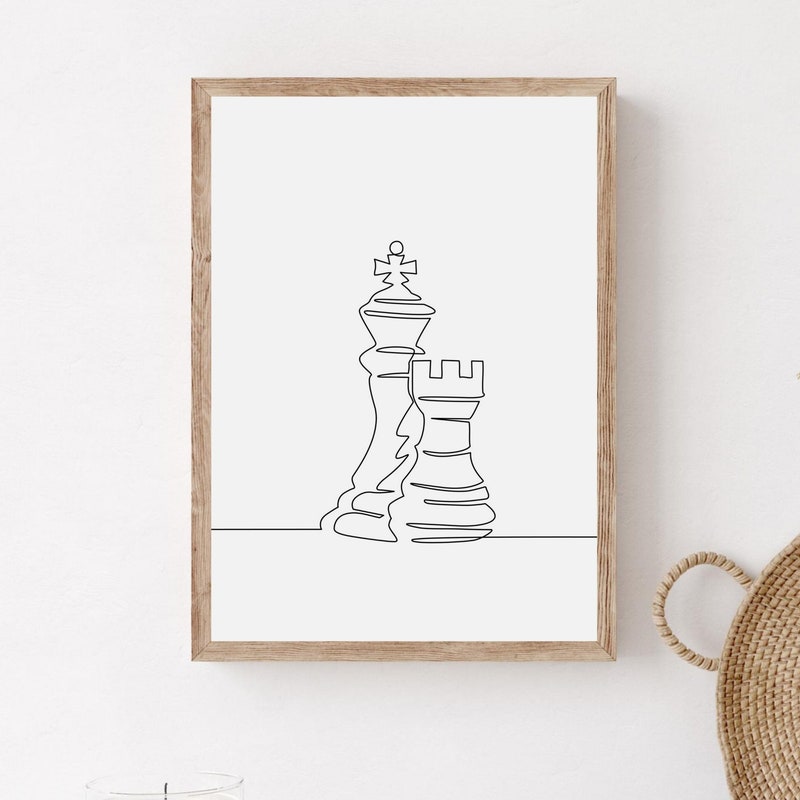 Minimalist Chess Set - Etsy