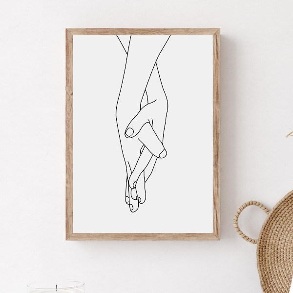 Modern Line Art - Etsy