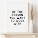 Work Motivational Wall Art, Inspirational Quote, Home Office Poster ...