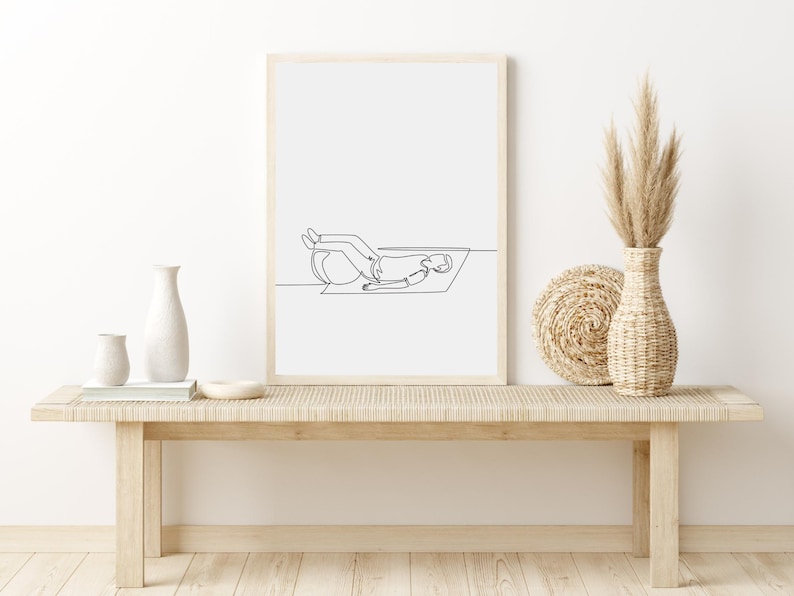 Physiotherapy Line Art Print Set, Manual Therapy Decor (digital ...