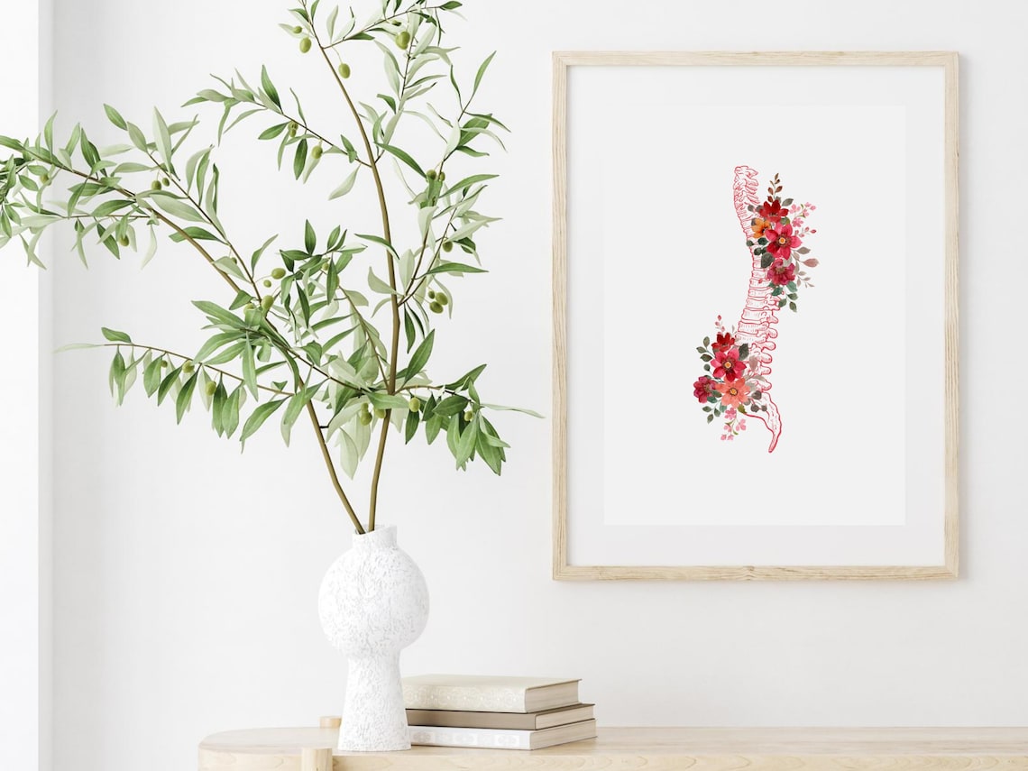 Human Anatomy Wall Art Set of 6, Anatomy Poster Bundle, Medicine ...