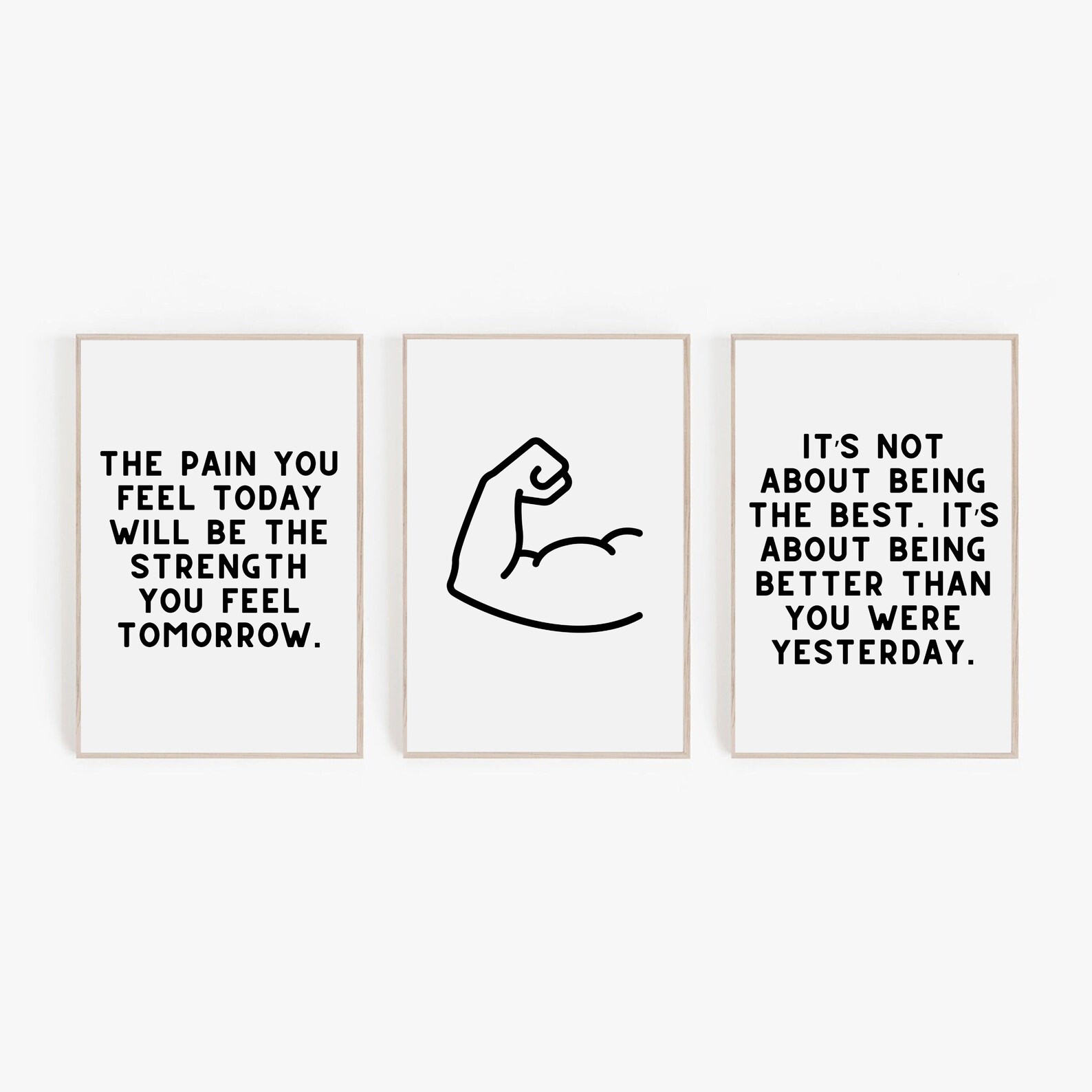 Motivational Quote Print Set, Therapy Office Decor (digital Art) - Etsy