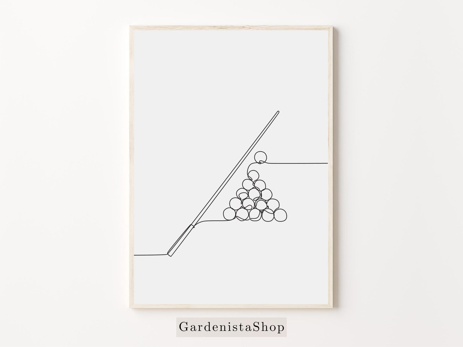 Billiard Wall Art, Printable Pool Poster, Billiard Home Decor, Snooker ...