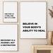 Work Motivational Wall Art, Inspirational Quote, Home Office Poster ...