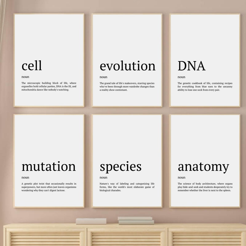 Biology Decor - Etsy