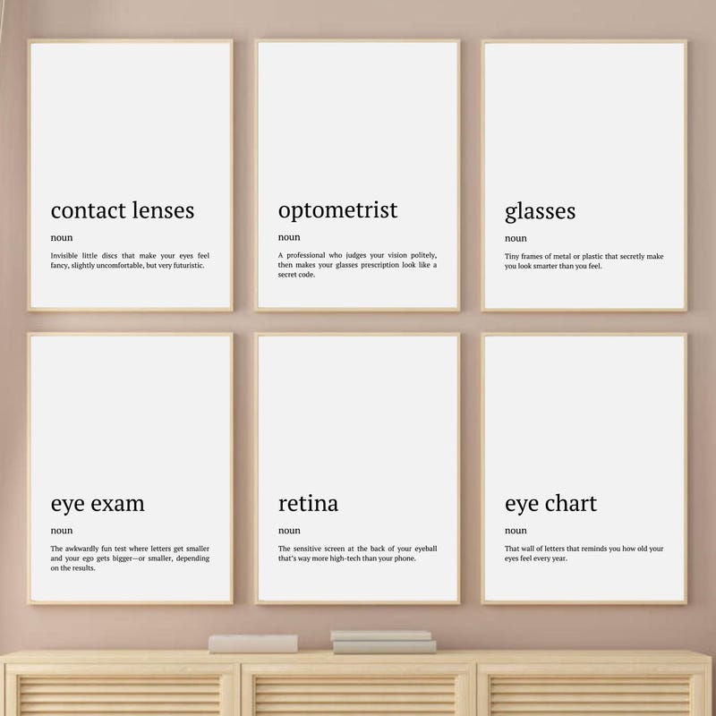 Optometry Wall Art - Etsy