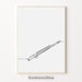 Flute Line Art Minimalist Flute Poster Flute Player Gift - Etsy
