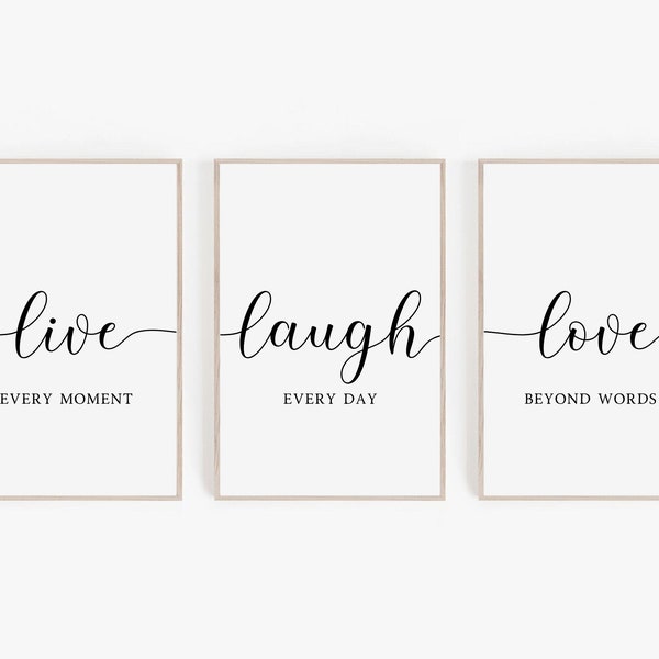 Live Every Moment - Etsy