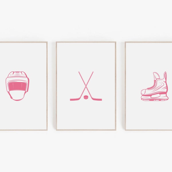 Girls Hockey - Etsy