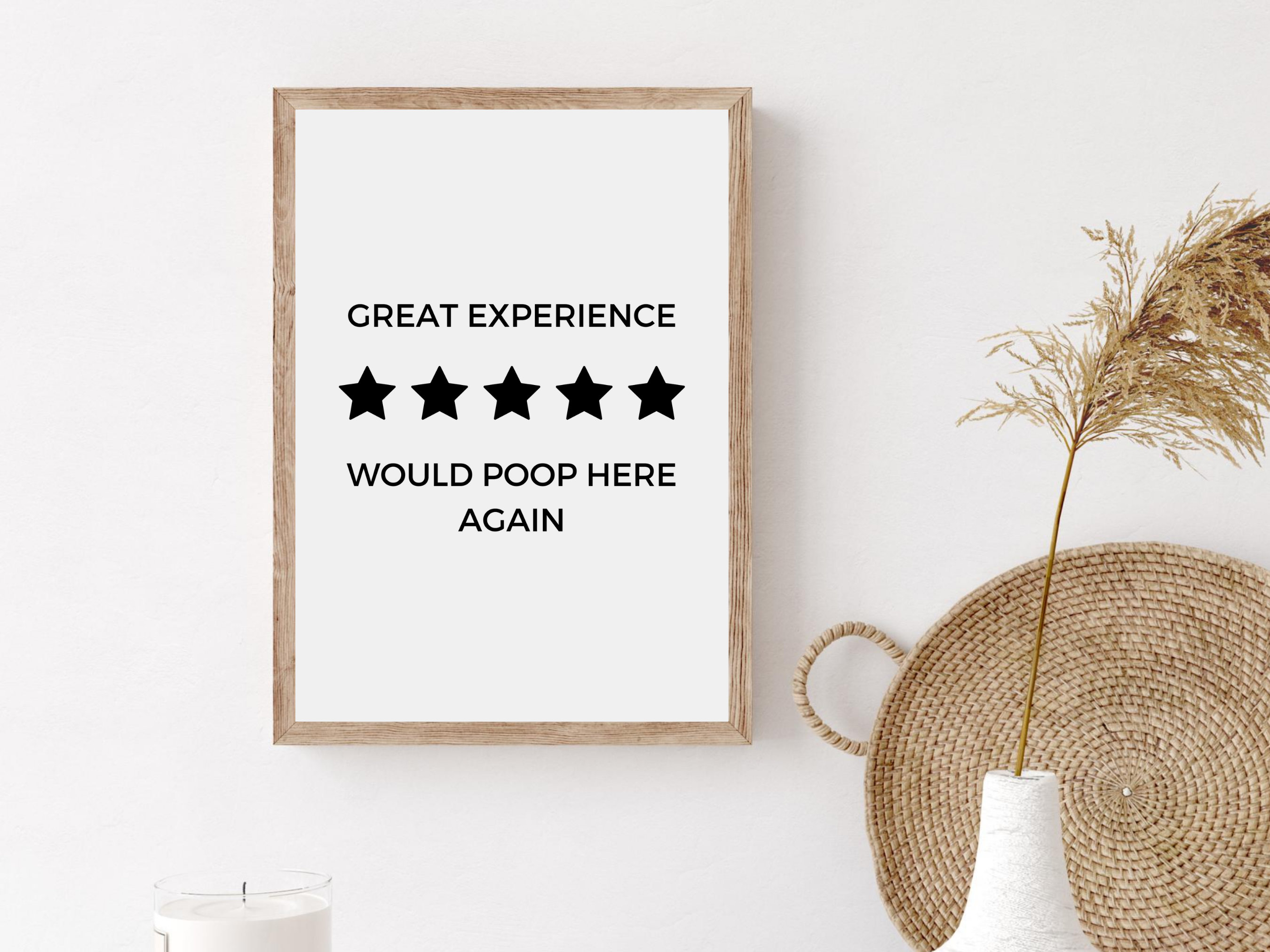 Funny Bathroom Wall Art, Cheeky Toilet Prints, Printable Bathroom Sign ...