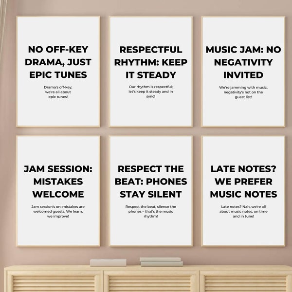 Music Classroom Decor - Etsy