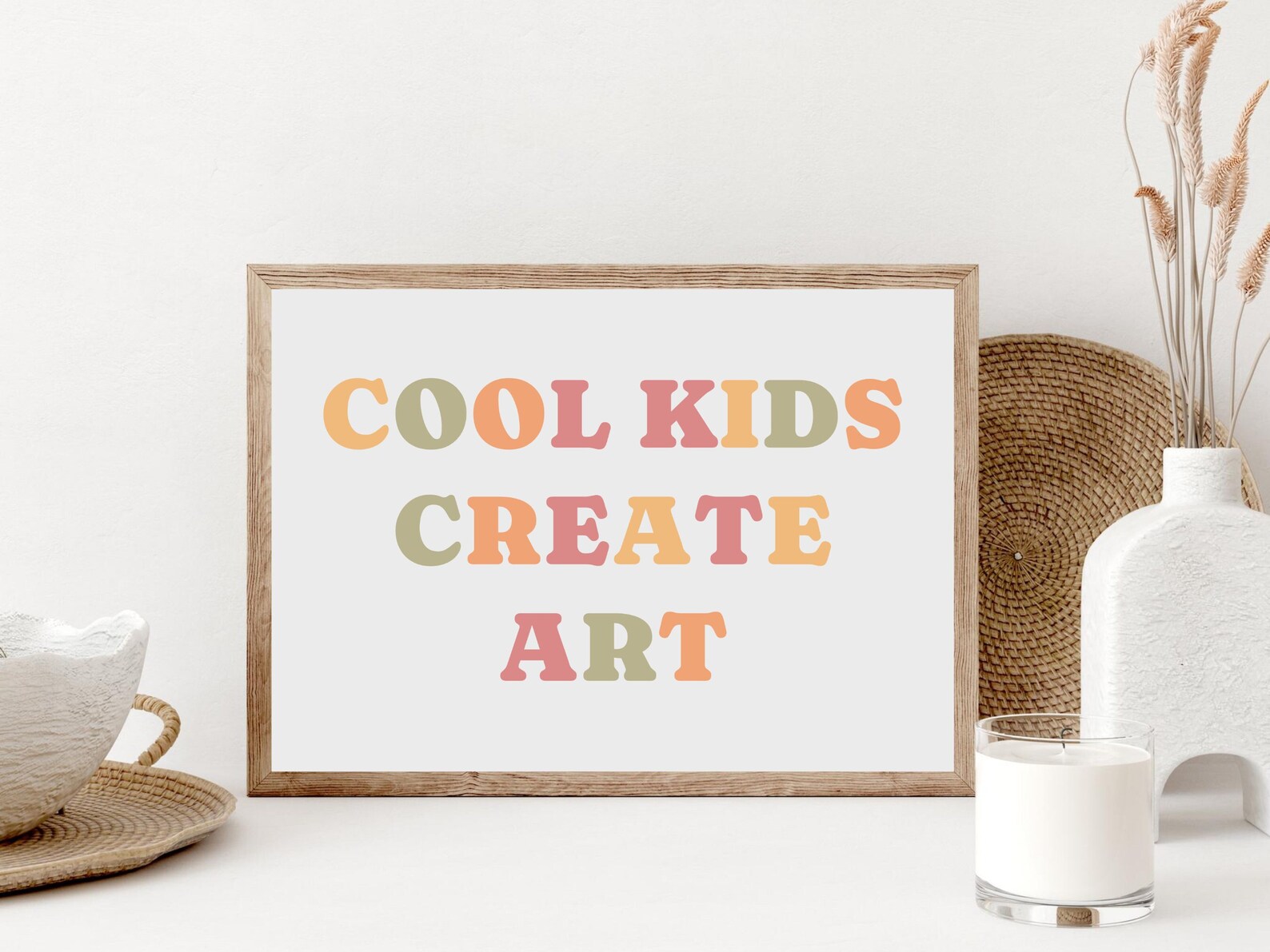 Art Classroom Decor Printable Art Class Poster Cool Kids - Etsy