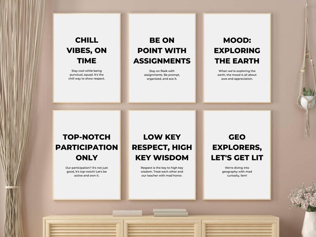 Funny Geography Classroom Decor, Printable Geography Class Posters ...