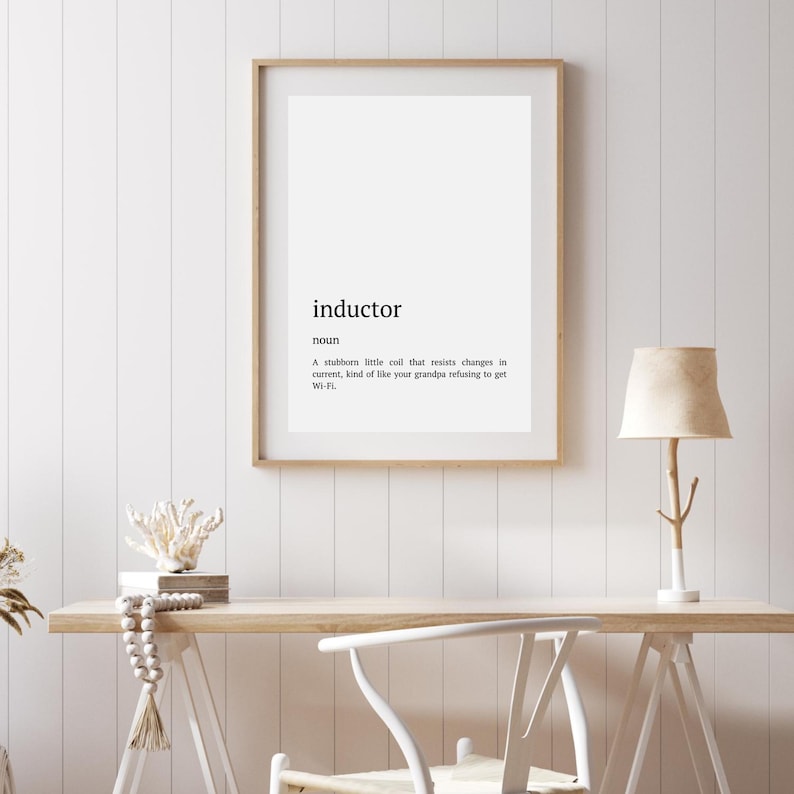 Funny Electrical Engineer Definition Prints, Set of 6 (digital Download ...